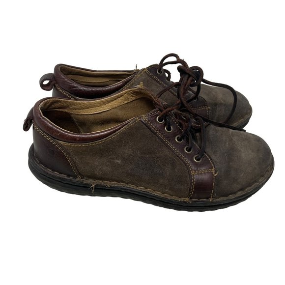 Born | Shoes | Born Ravine Leather Oxford Shoes Rawhide Lace Up Brown ...